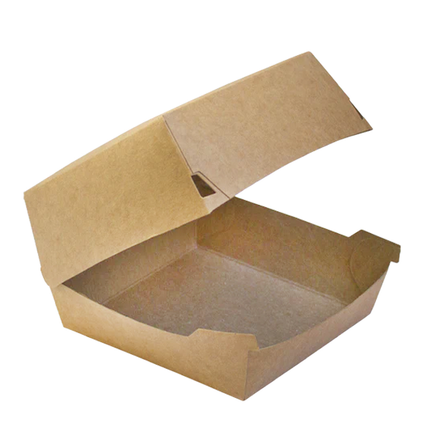 Kraft Burger Boxes – Paper Cups Direct